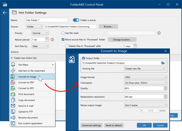 FolderMill User Guide - Hot Folder Printing & Conversion Software