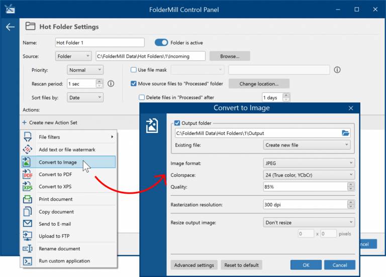 FolderMill User Guide - Hot Folder Printing & Conversion Software