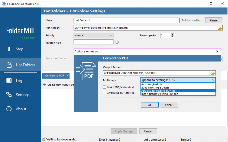Automatically Combine Multiple Documents into one PDF in Different Ways