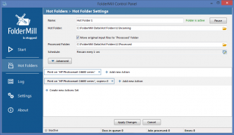 Print Document Action - FolderMill